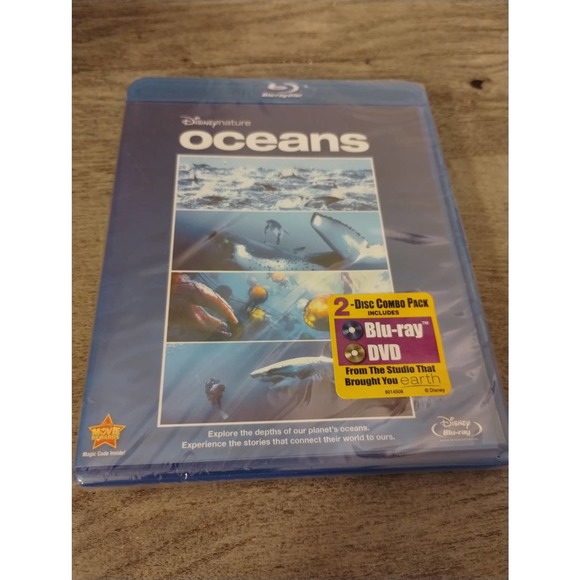 Disney | Media | Disneynature Oceans Two Disc Bluray Dvd Combo 2 Disc ...
